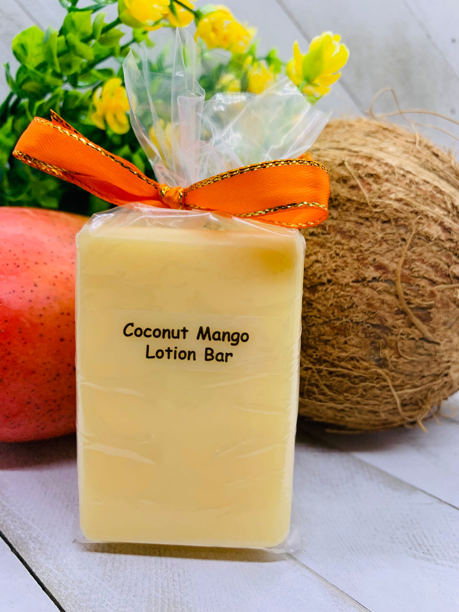 Coconut Mango Lotion Bar – Risk-e-Business